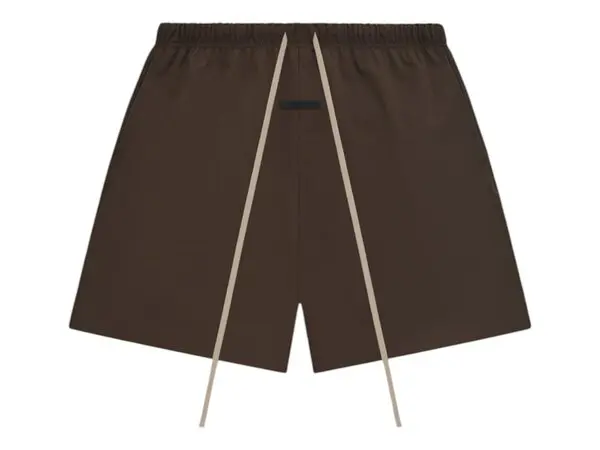 Fear Of God Essentials Bonded Nylon Soccer Short - Brown