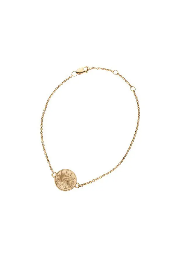 JANE WIN Strong Jw Baby Coin Bracelet