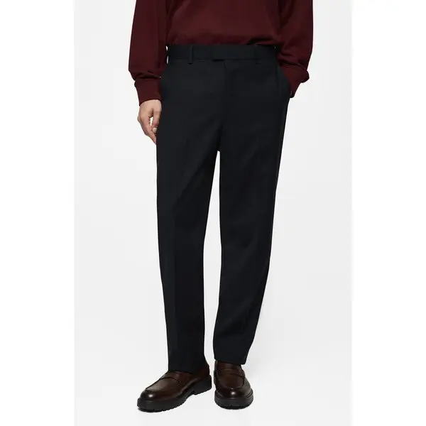 Mango Regular Fit Dress Pants