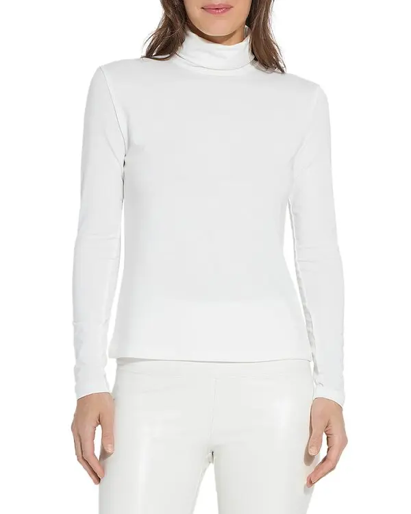 Lyssé Turtleneck Top - Off White