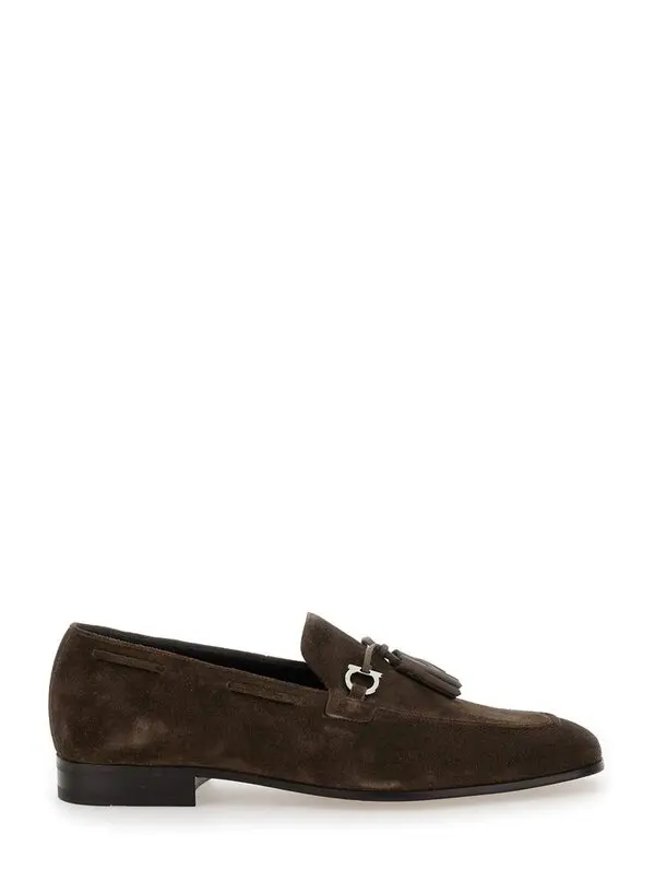 FERRAGAMO Besile2 Suede Loafers