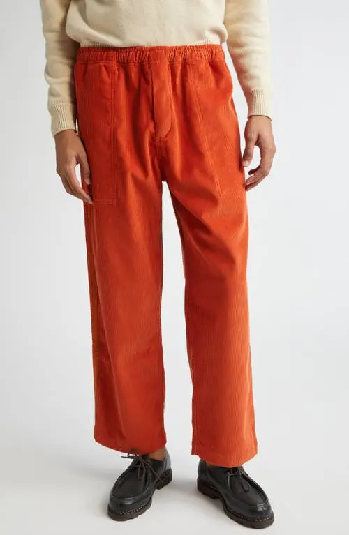 BODE Stripe Trim Corduroy Track Pants