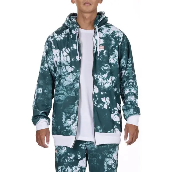 VAST Seafoam Recycled Polyester Zip Hoodie