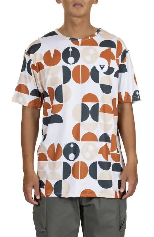 VAST Aqua Terra Copy Camo Performance Graphic T-shirt