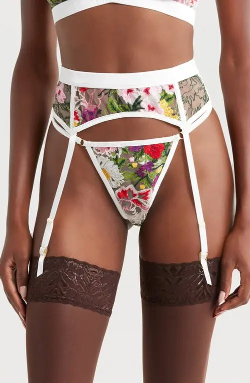 KILO BRAVA Lace Garter Belt