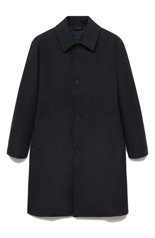 Mango Comfort Stretch Oversized Trench Coat
