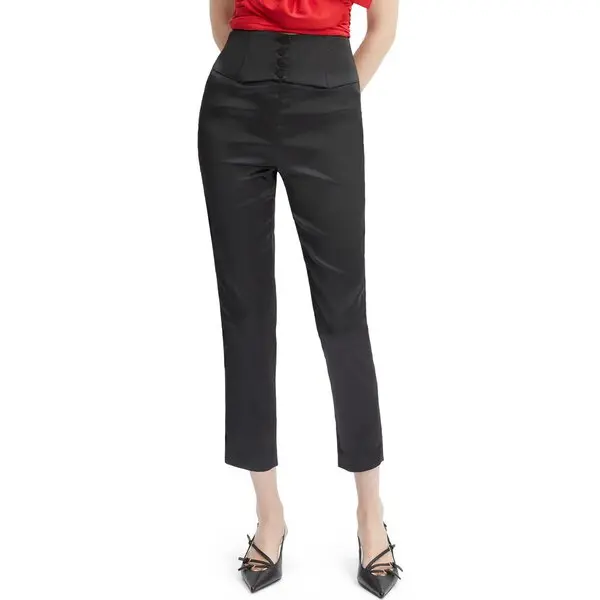 Bardot Satin Corset Trousers