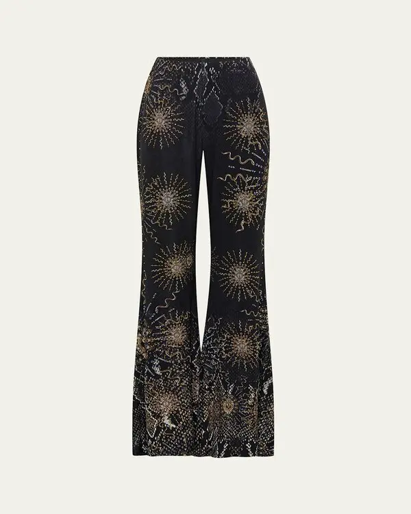 Camilla Flare Jersey Pants
