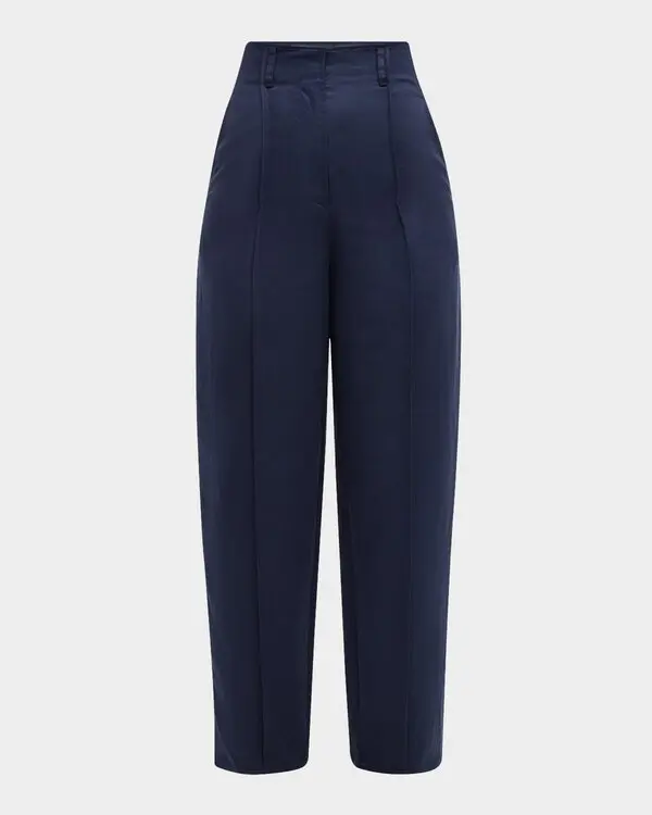 Ulla Johnson Lielle High-rise Tapered Pants