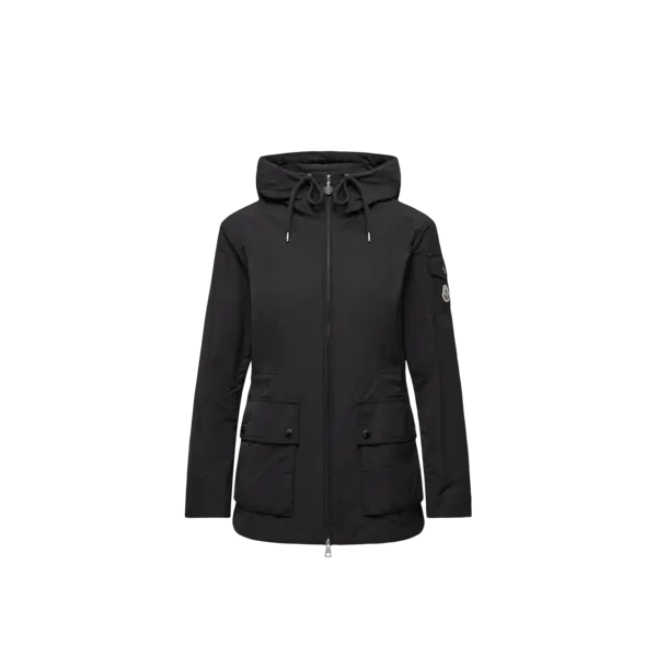 Moncler Leandro Hooded Parka - Black