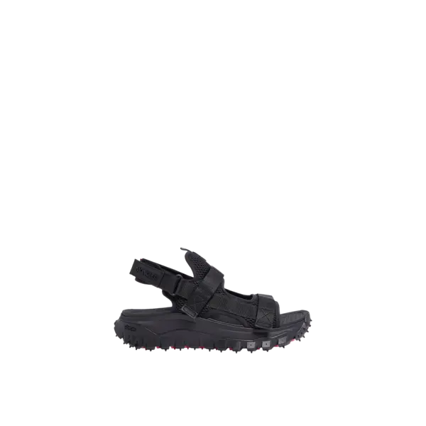 Moncler Trailgrip Vela Sandals - Black