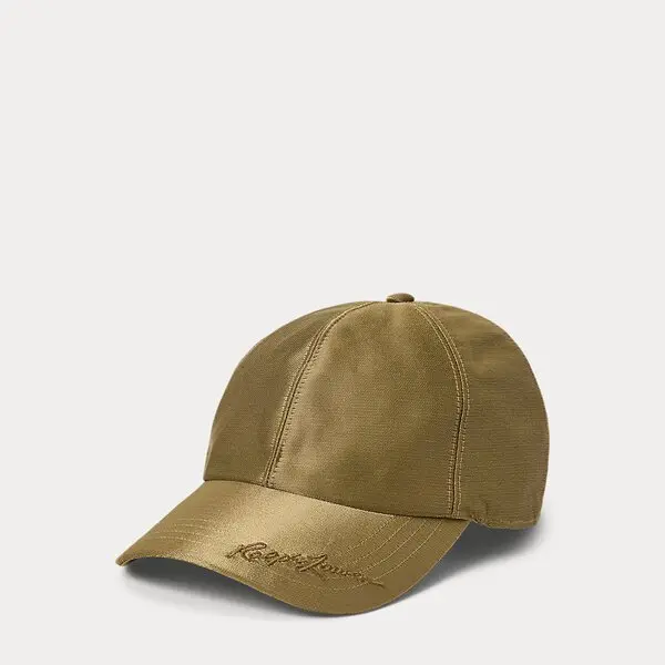 Ralph Lauren Metallic Satin Cap