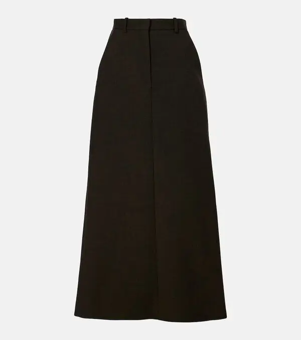 THE ROW Roux Maxi Skirt - Brown