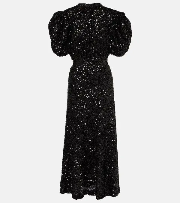 Remain Birger Christensen Sequined Midi Dress