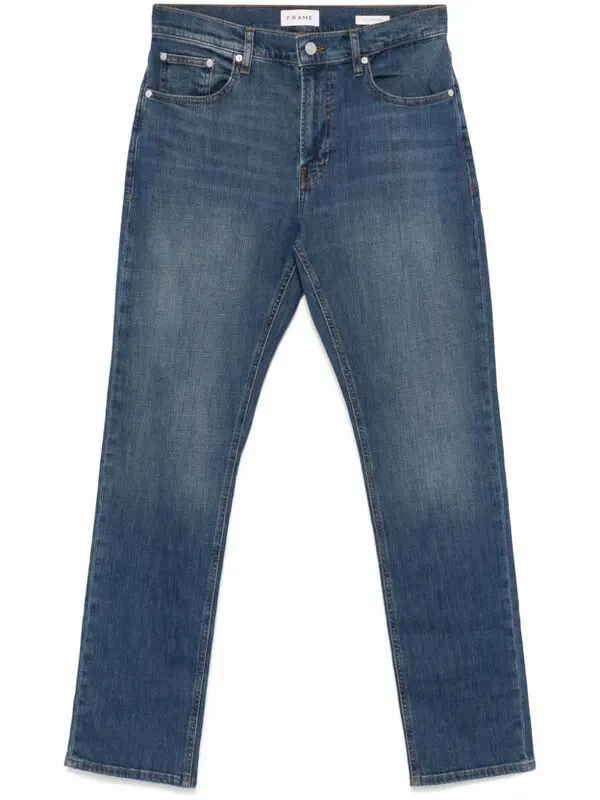 FRAME Modern Straight Leg Jeans - Blue