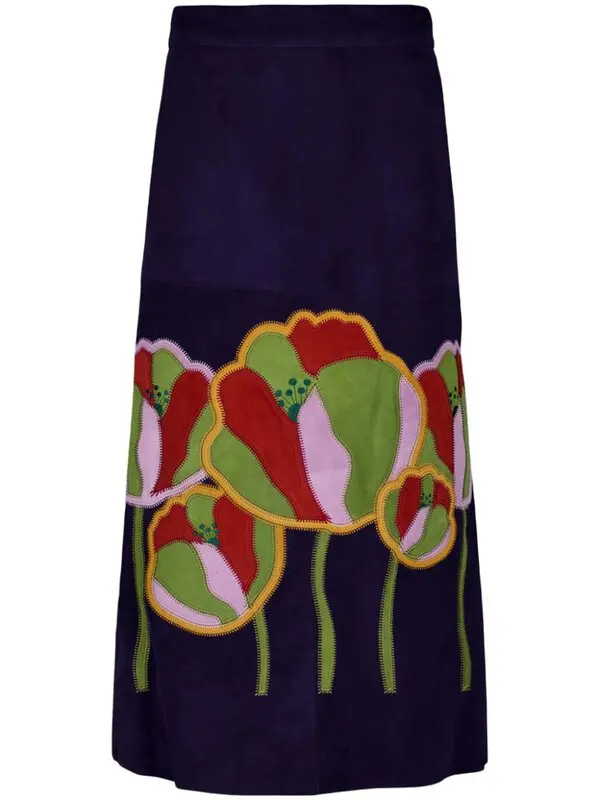 PAULA Corvus Midi Skirt