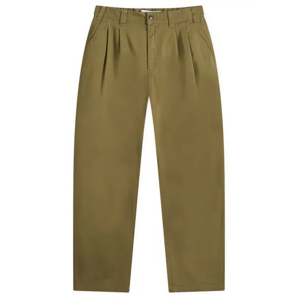 POLAR SKATE CO. Railway Chino Trousers - Army Green