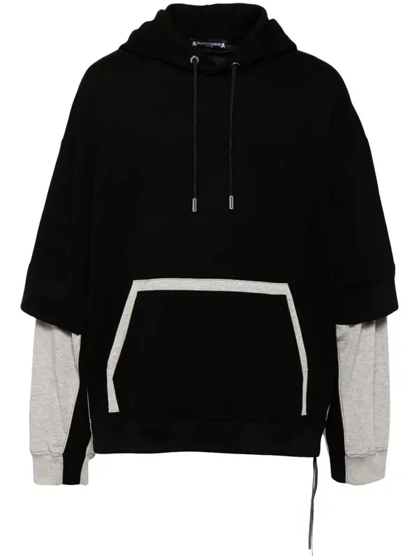MASTERMIND WORLD Logo-embroidered Hoodie - Black
