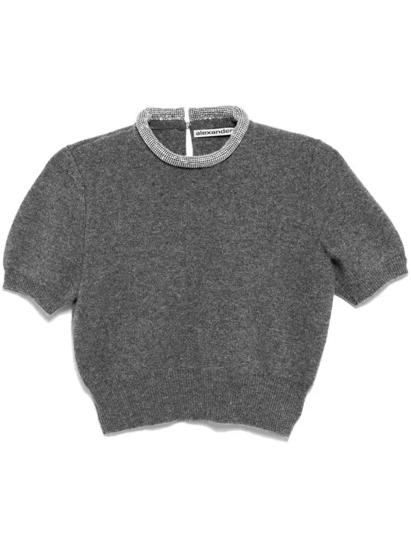 Alexander Wang Knitted Top - Grey