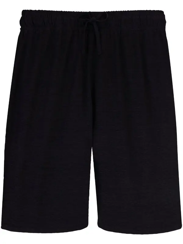 Vilebrequin Linen Bermuda Shorts - Black