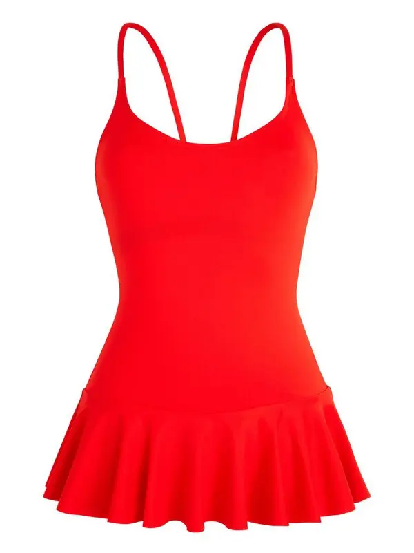 Vilebrequin Frilly One Piece Swimsuit - Red