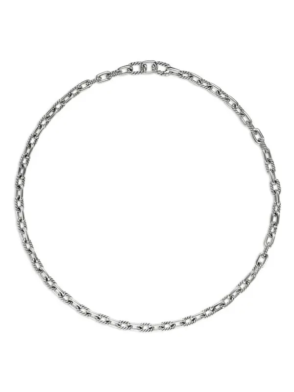 David Yurman Sterling Dy Madison Chain Necklace - Silver