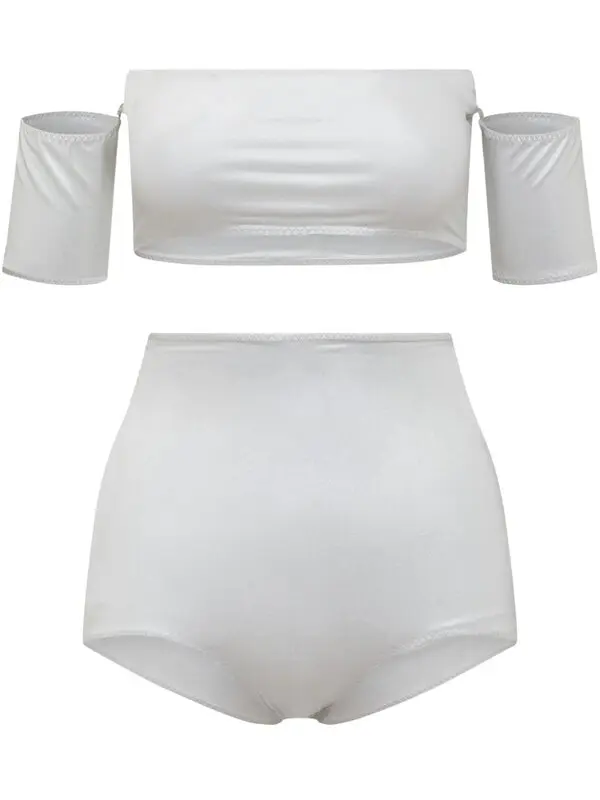 ALESSANDRO VIGILANTE Shiny Bikini - Grey