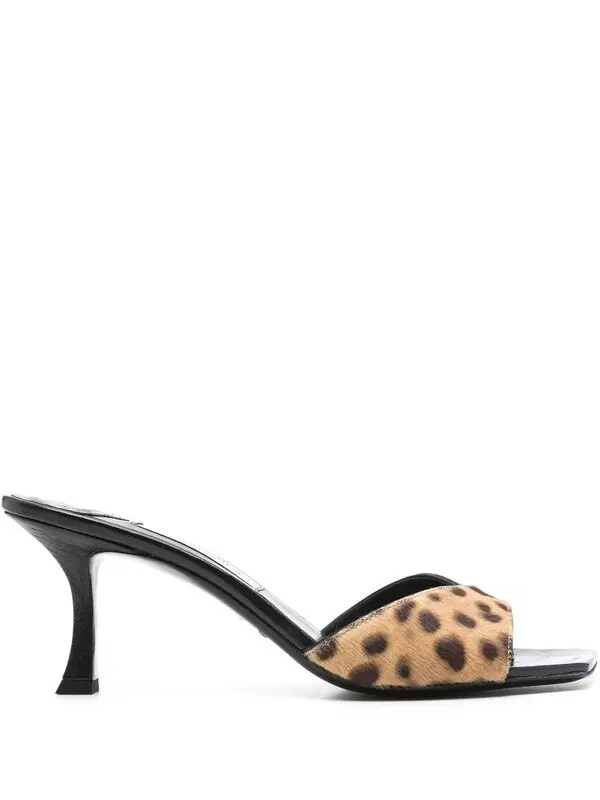 JIMMY CHOO 70mm Skye Mules - Brown