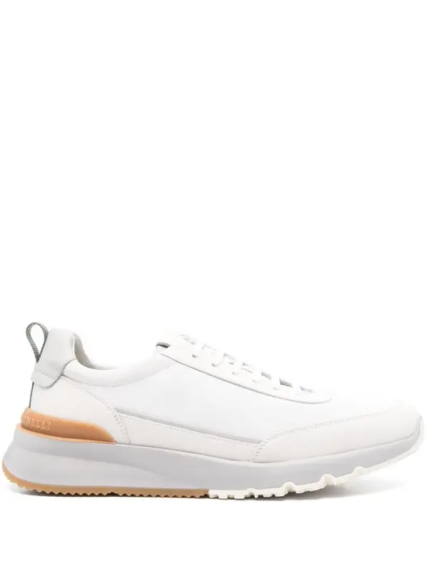 Brunello Cucinelli Leather Sneakers - White