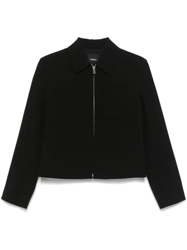 Theory Crepe-texture Jacket