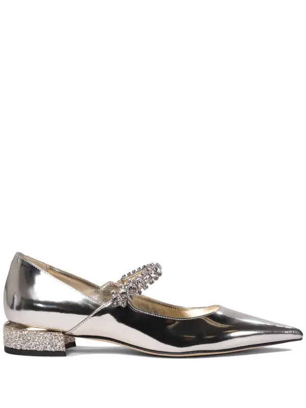 JIMMY CHOO Bing Ballet Flats - Neutrals