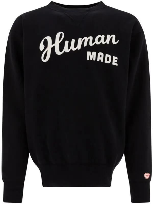 Human Made Logo-Print Sweatshirt In Black - 41% Off | Editorialist