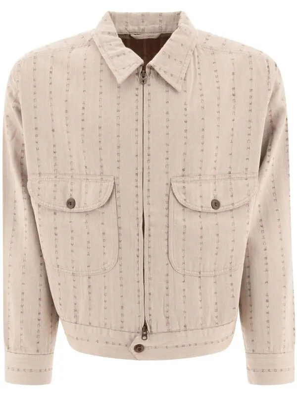 HUMAN MADE Striped Bomber Jacket