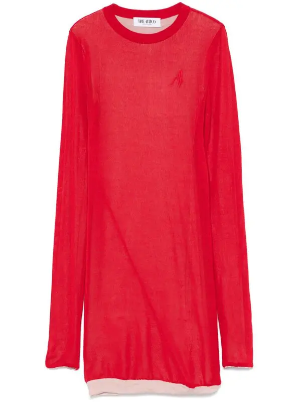 Attico Knitted Mini Dress