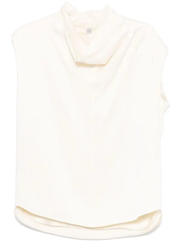 TOTÊME Sleeveless Blouse - White