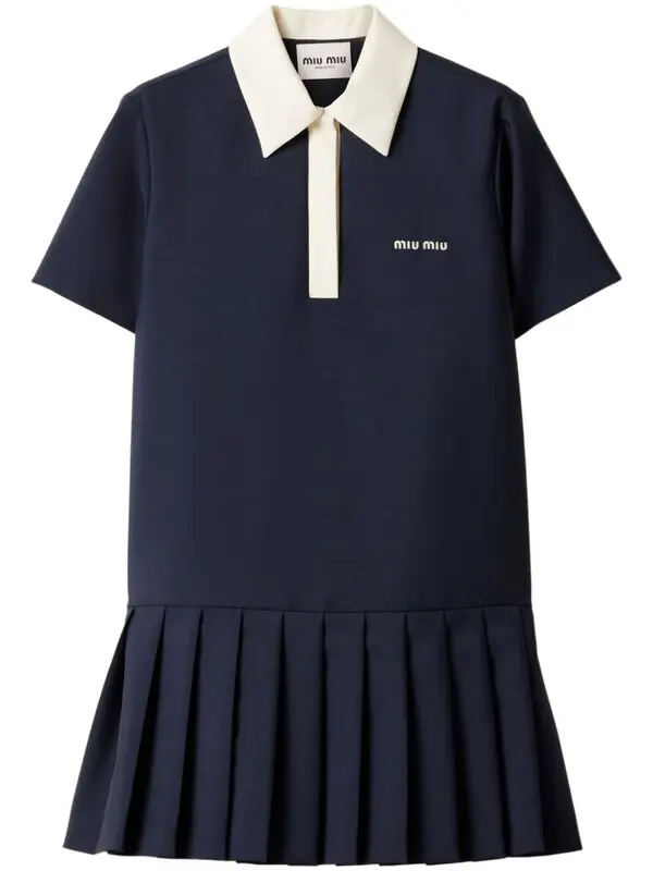 Miu Miu Mohair-wool Blend Mini Dress
