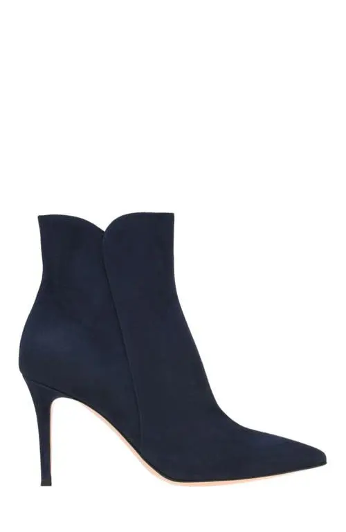 GIANVITO ROSSI Levy 85 Bootie - Blue