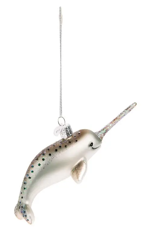 OLD WORLD CHRISTMAS Narwhal Ornament