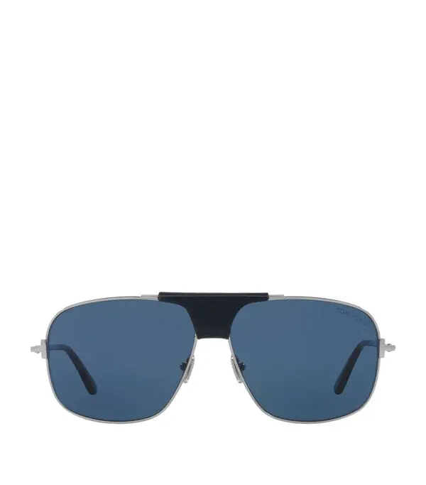 TOM FORD Acetate Tex Sunglasses - Silver