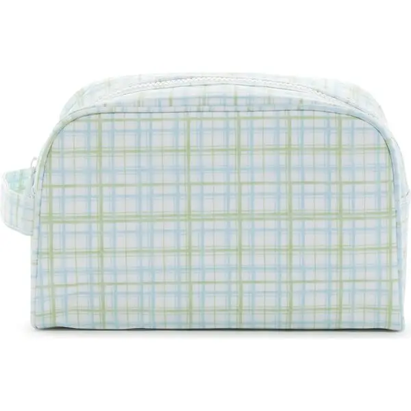 TRVL DESIGN Classic Plaid Dopp Kit