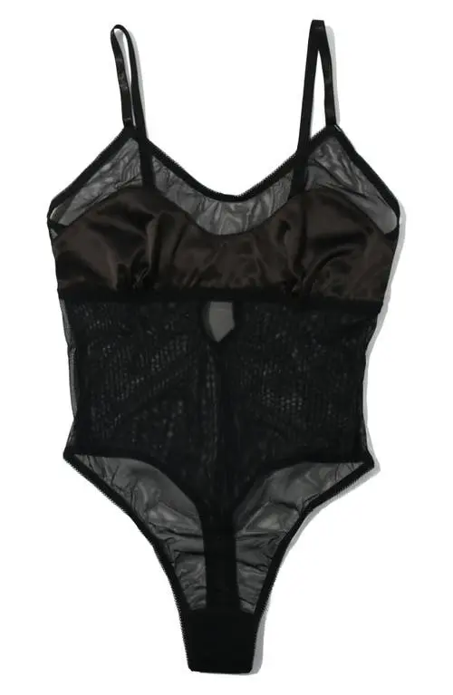 Hanky Panky Sheer Mesh Thong Bodysuit