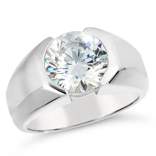 ANNA ZUCKERMAN Discontinued Elon Signature Ring - Platinum