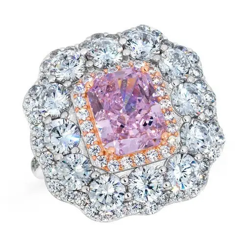 ANNA ZUCKERMAN Lucia Brilliante Cocktail Ring
