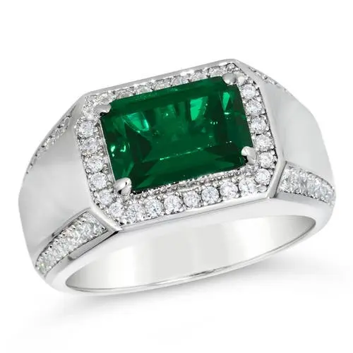 ANNA ZUCKERMAN Jagger Gemstone Signet Ring