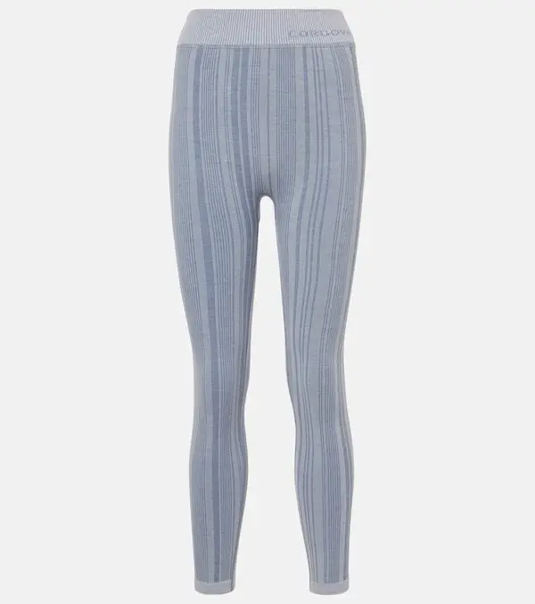 Cordova Sol Ribbed-knit Leggings - Blue