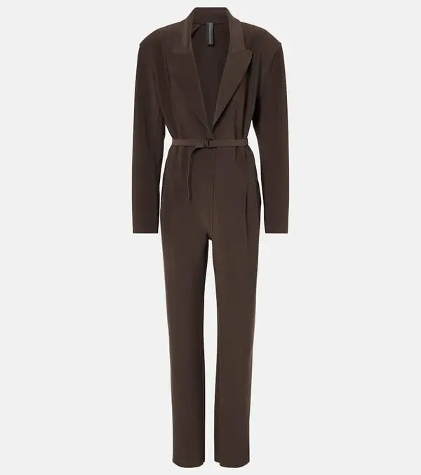 Norma Kamali Single-breasted Jumpsuit