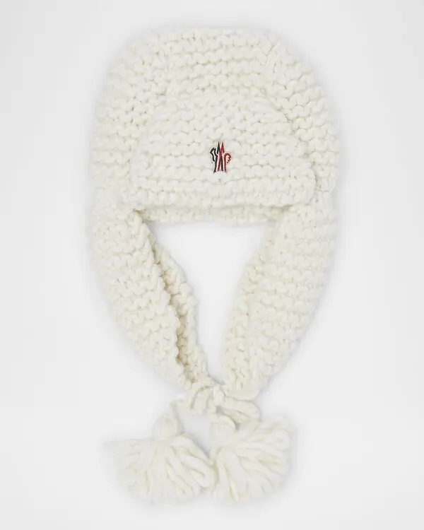 Moncler Wool Aviator Cap