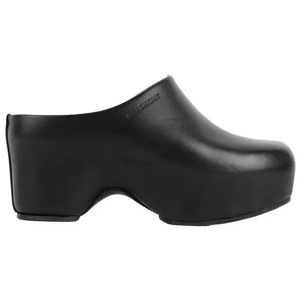Givenchy Leather Mules & Clogs In Black - 19% Off | Editorialist
