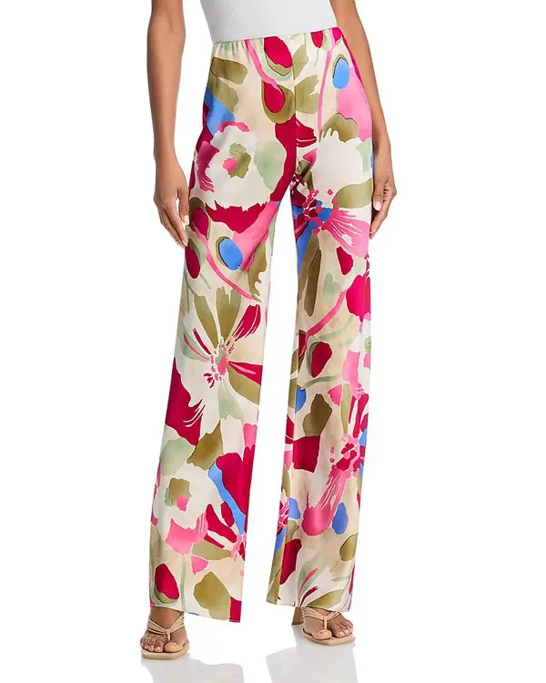 Cult Gaia Stacie Pants - Floral Rosette