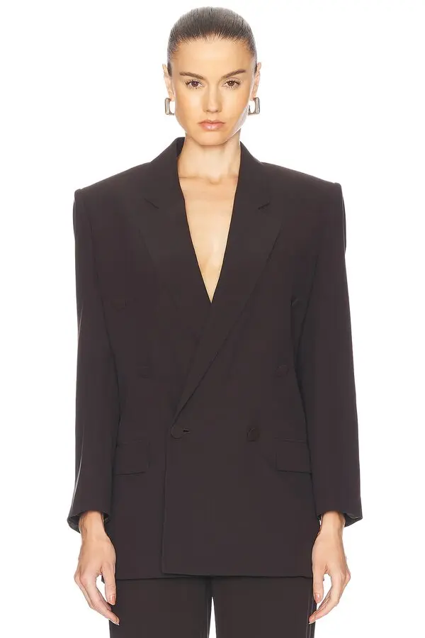 Saint Laurent Double Breasted Blazer